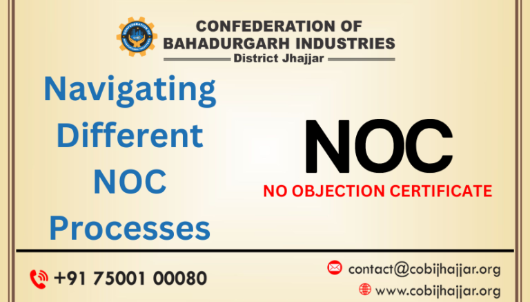 Navigating Different NOC Processes: A Comprehensive Guide - COBI Jhajjar